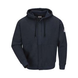 Bulwark SEH4 Zip-Front Hooded Sweatshirt | Durable FR Gear
