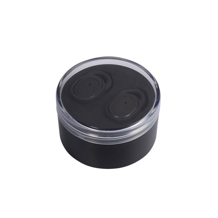 Prime Line IT230 Wireless In-Ear Buds In Round Case - BLACK