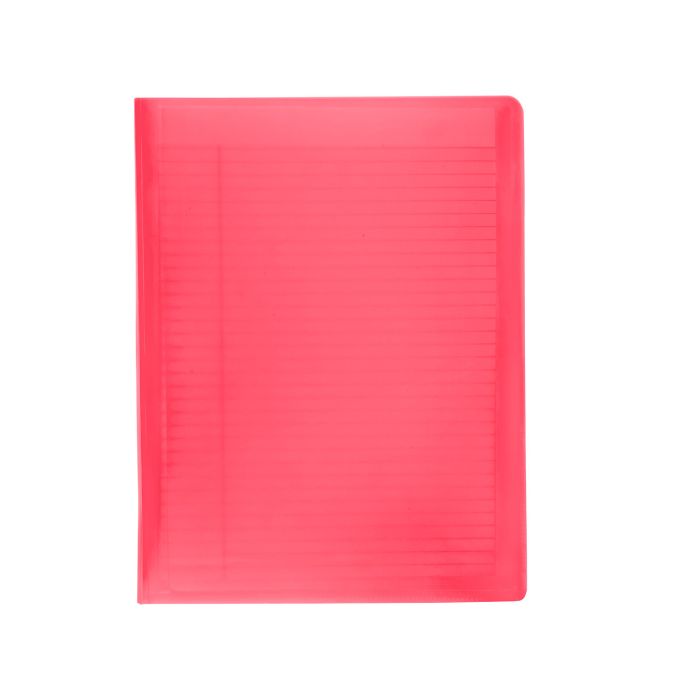 Prime Line PF205 Folder With Writing Pad - RED